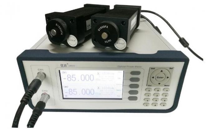 Dual Channel Optical Power Meter High Performance Fast Start