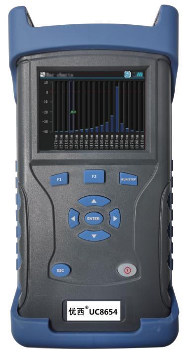Handheld Lan WDM Four - Wavelength Light Source And Optical Power Meter